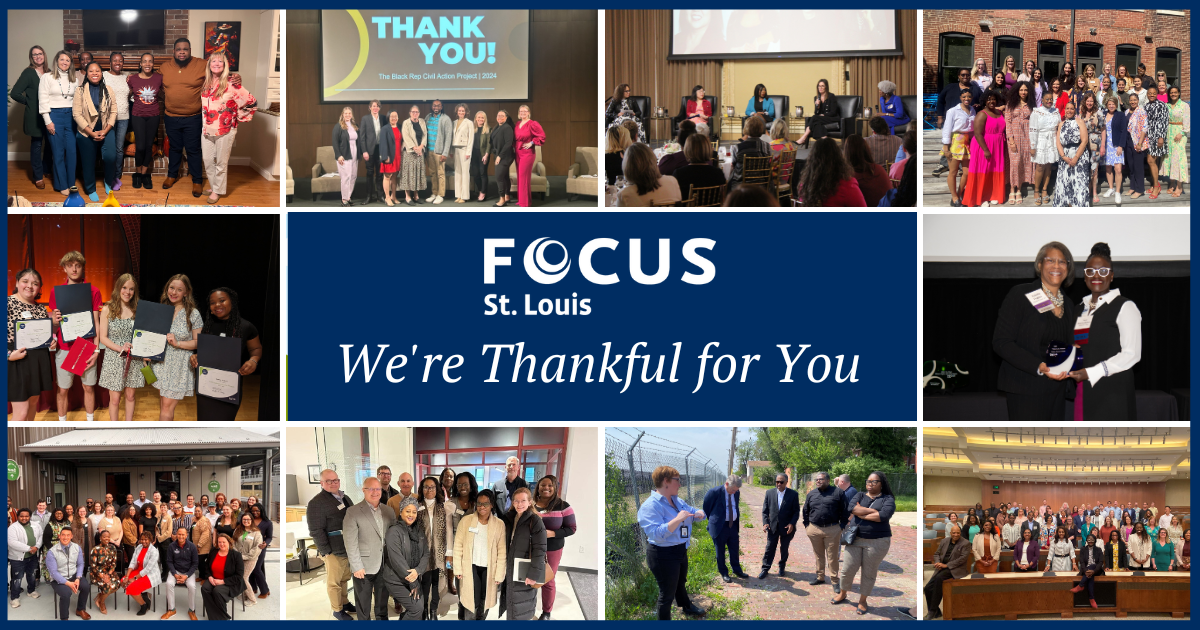 A Message for Thanksgiving: Thank You for Your Leadership - FOCUS St. Louis